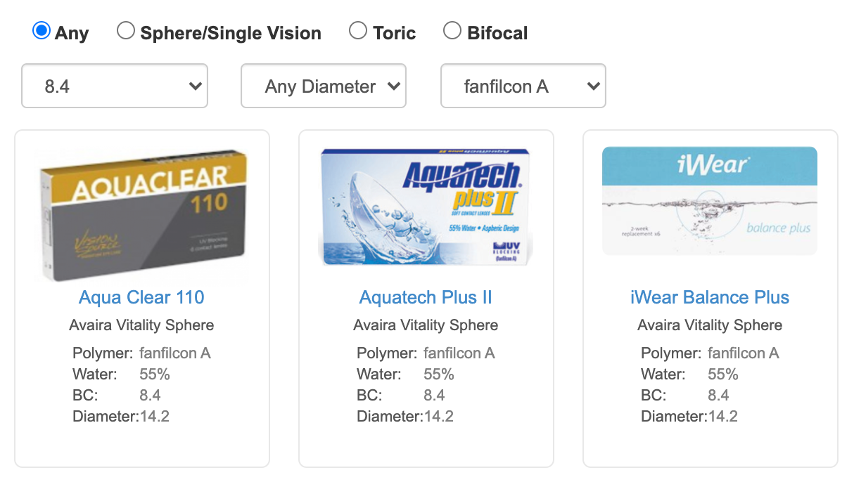 EyeDock - Contact Lens Clinical Reference