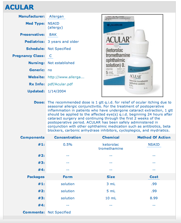 EyeDock - Contact Lens Clinical Reference